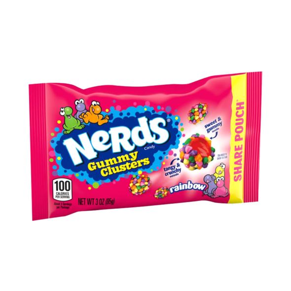 Nerds Gummy Clusters Share Pouch - Grandiose.ae