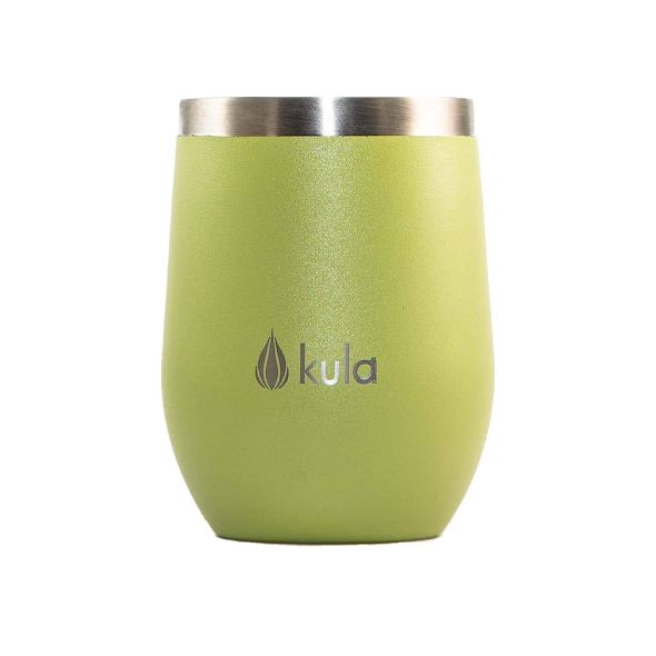 Kula Steel Vacuum Bottle 320ML Olive - Grandiose.ae