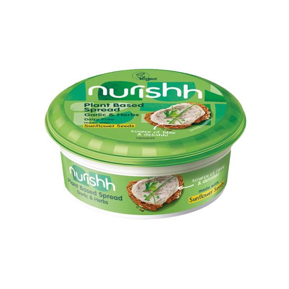 Nurishh Vegan Spread Garlic & Herbs - Grandiose.ae