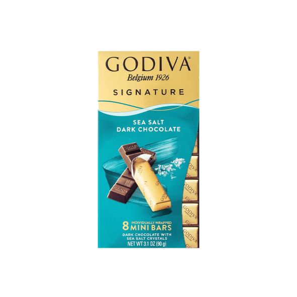 Godiva Dark Chocolate & Sea Salt Mini Sticks - Grandiose.ae