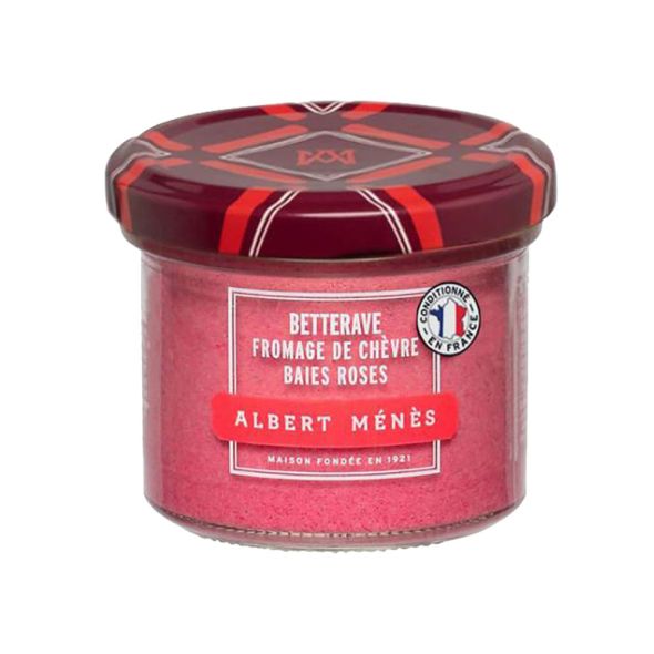 Albert Ménès Beetroot Peppercorn Goat Cheese Spread - Grandiose.ae