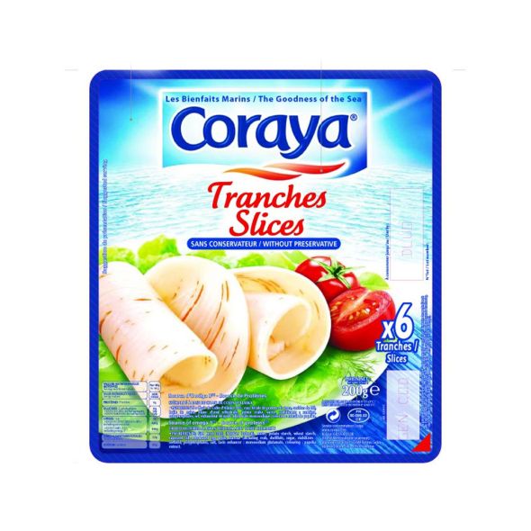 Coraya Natural Sea Ham Jumbo Slices - Grandiose.ae