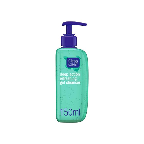 Clean & Clear Deep Action Refreshing Gel Cleanser - Grandiose.ae