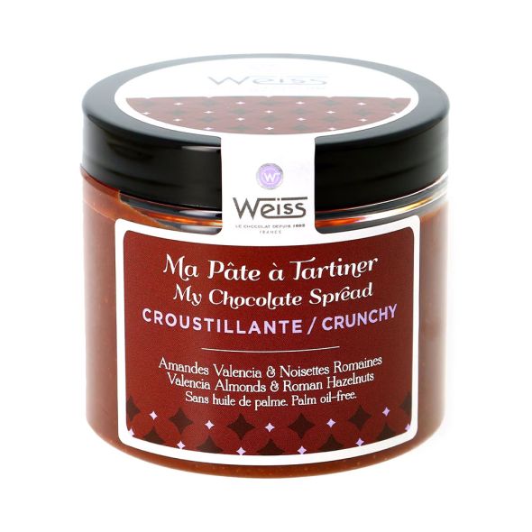 Weiss Crunchy Praline Spread Paste - Grandiose.ae