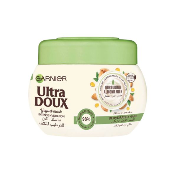 Garnier Ultra Doux Almond Milk Agave Mask - Grandiose.ae