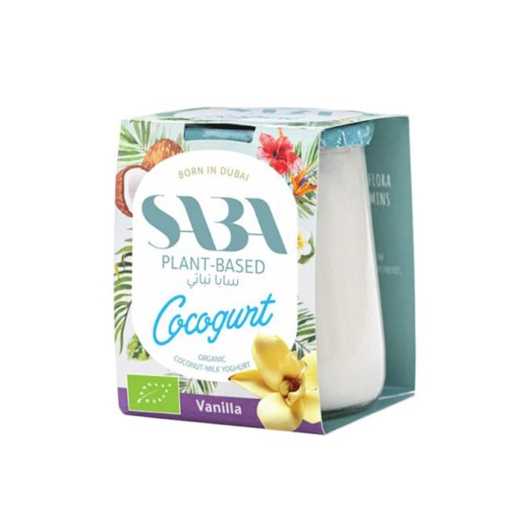 Saba Plant Based Vanilla Cocogurt - Grandiose.ae