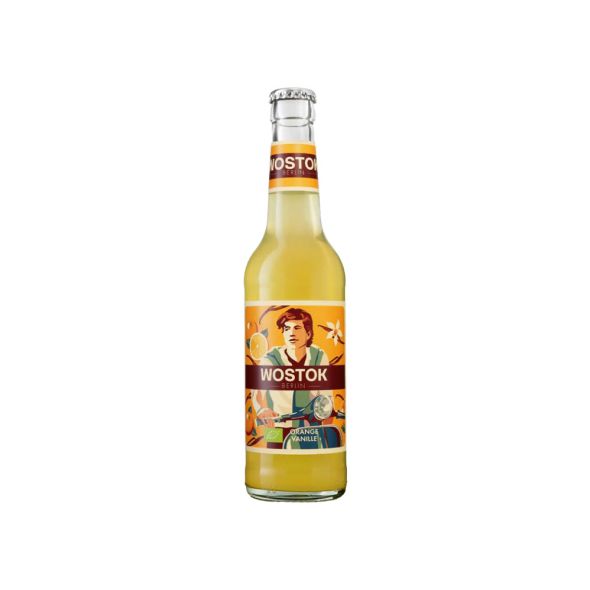Wostok Orange Vanille Bio Lemonade 330ml - Grandiose.ae