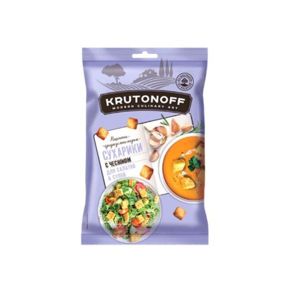 Krutonoff Wheat Croutons With Garlic - Grandiose.ae