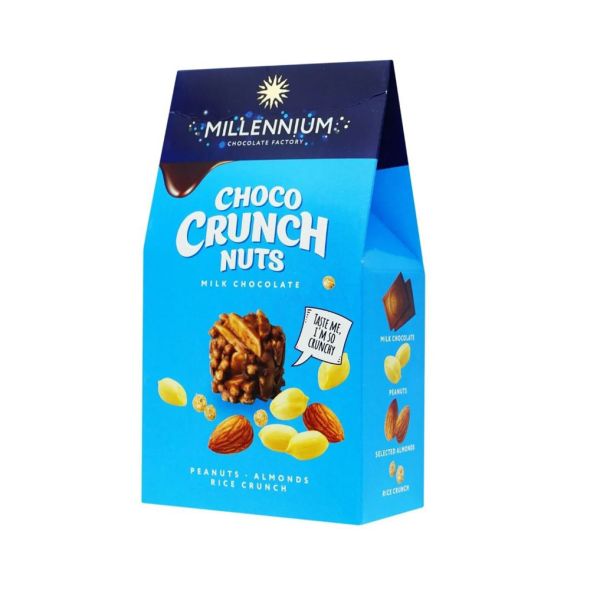 Choco Crunch Nuts Peanuts Almonds and Rice - Grandiose.ae