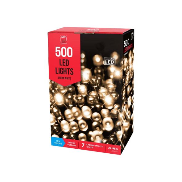 Chamdol Led Lights 500 Timer Warm White - Grandiose.ae