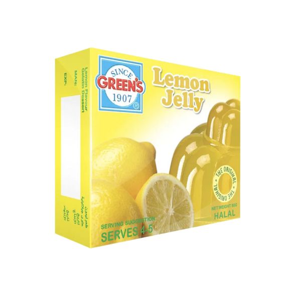 Greens Jelly Lemon - Grandiose.ae