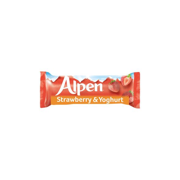 Alpen Bars Single Strawberry Yoghurt - Grandiose.ae