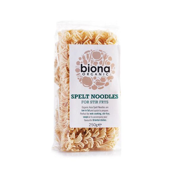 Biona Organic Spelt Noodles For Stir Frys - Grandiose.ae