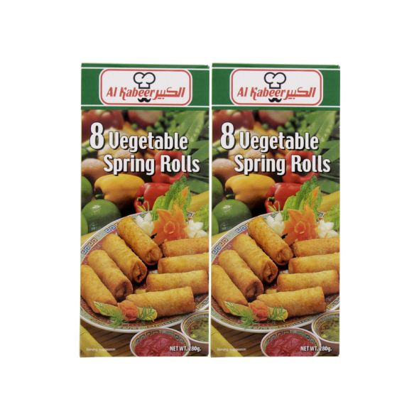 Al Kabeer Vegetable Spring Rolls - Grandiose.ae