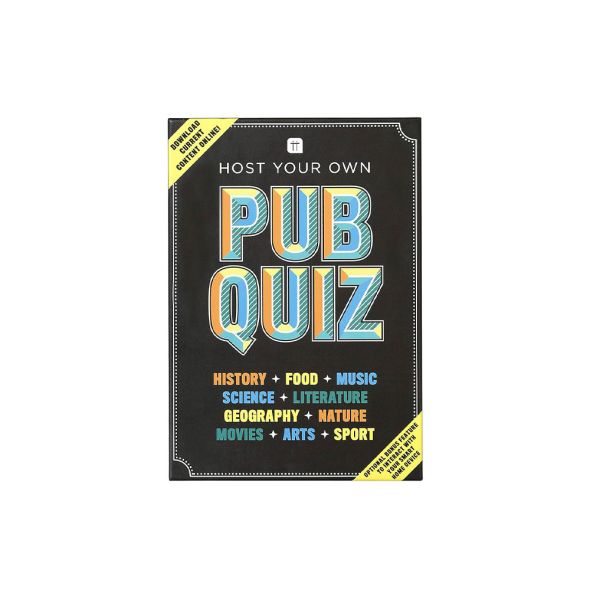 Talking Tables Host Your Own Pub Quiz Game - Grandiose.ae