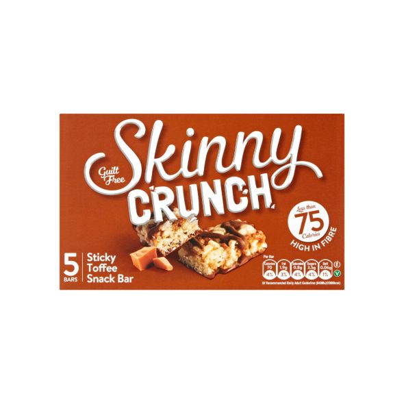 Skinny Crunch Sticky Toffee Snack Bar - Grandiose.ae