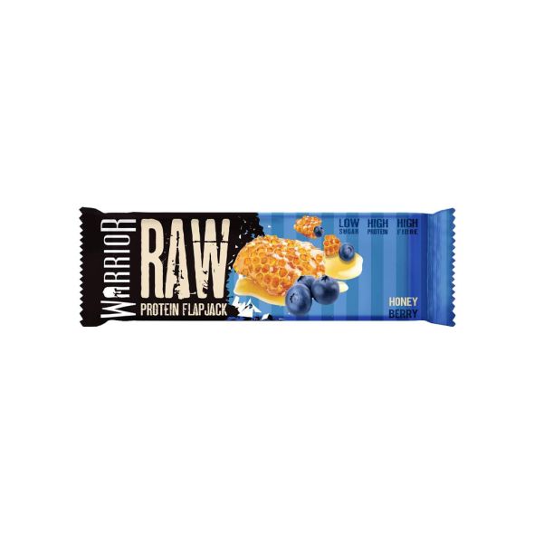 Warrior Raw Protein Flapjack Honey Berry Grandiose Ae