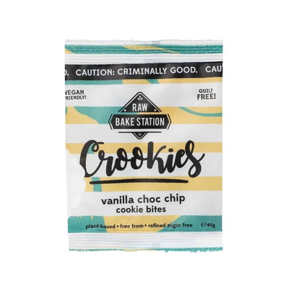 Raw Bake Station VaniAla Choc Chip Cookies - Grandiose.ae