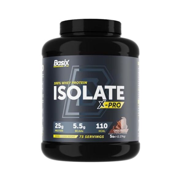 Basix Isolate X-Pro Chocolate Chunk Flavour Whey Protein - Grandiose.ae