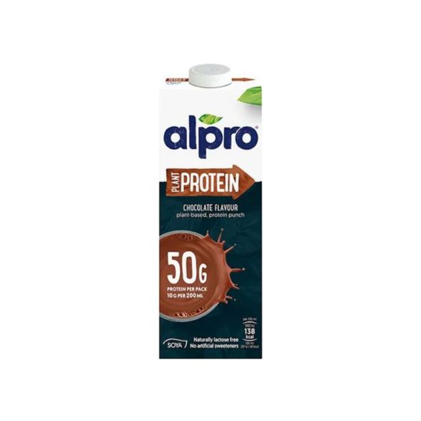Alpro Plant Protein Chocolate Soya Drink - Grandiose.ae