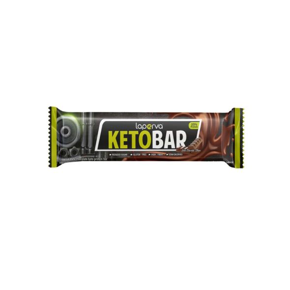 Laperva Keto Bar Dark Chocolate Protein Bar - Grandiose.ae
