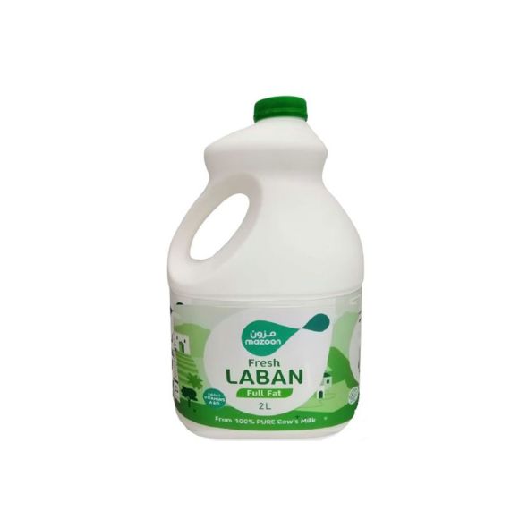 Mazoon Laban Full Fat 2L - Grandiose.ae