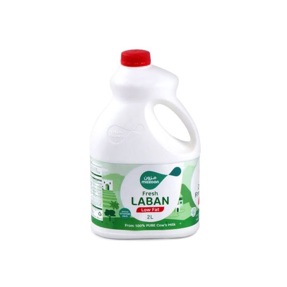 Mazoon Laban Low Fat 2L - Grandiose.ae