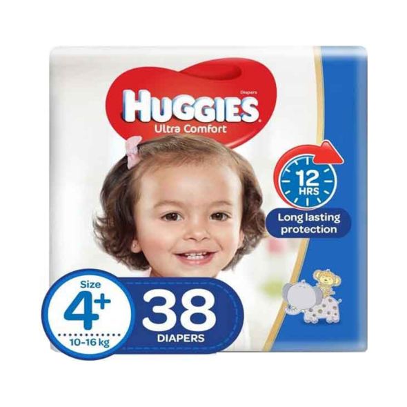 Huggies Superflex Economy Size 4+ - Grandiose.ae