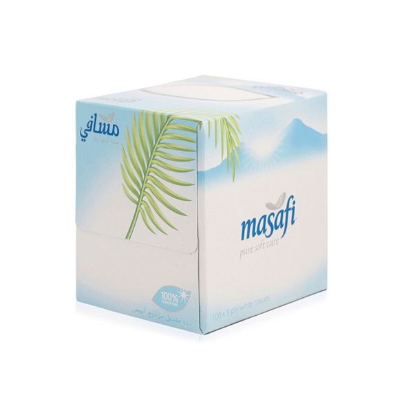 Masafi Boutique White Tissue - Grandiose.ae