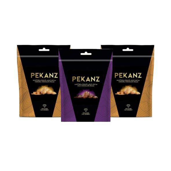 Pekanz Caramel And Milk Chocolate Pecan - Grandiose.ae