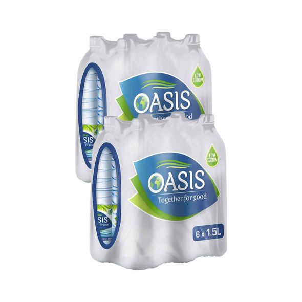 Oasis Still Water 6X1.5LX2 Special Offer - Grandiose.ae