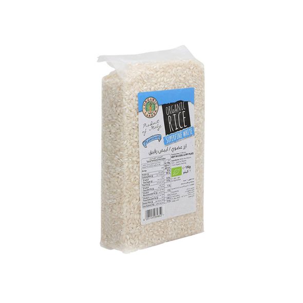 Organic Larder Superfine White Rice - Grandiose.ae