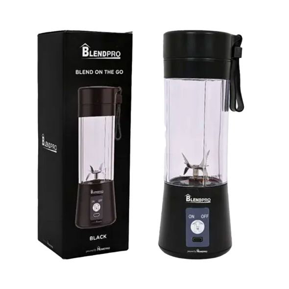 Home Pro 6 Leaf Blades Portable USB Blender - Grandiose.ae