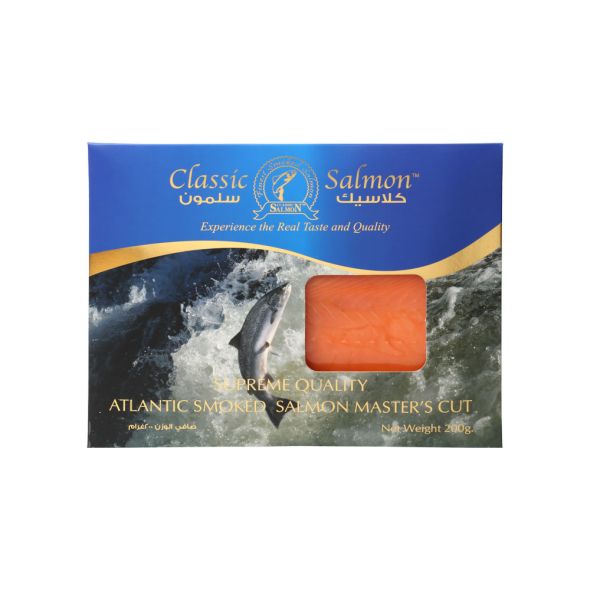 Classic Salmon Atlantic Smoked Salmon Master's Cut - Grandiose.ae