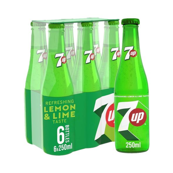 7UP Glass Bottle Promo Pack - Grandiose.ae