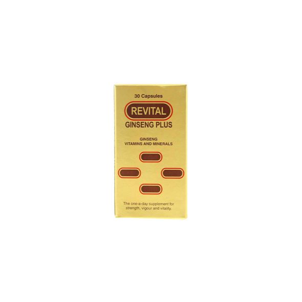 Revital Ginseng Plus Vitamins Capsules - Grandiose.ae