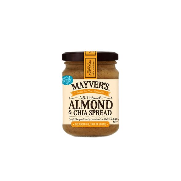 Mayver's Almond and Chia Spread- Grandiose.ae