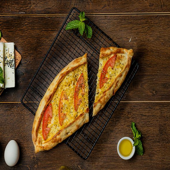 Cheese Pide With Egg - Grandiose.ae