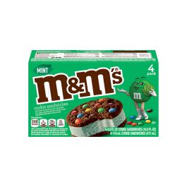 M&M's Mint Ice Cream Cookie Sandwich - Grandiose.ae