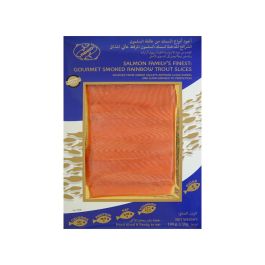 Fishko Salmon Family's Finest Gourmet Smoked Rainbow Trout Slices