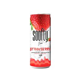 Soofty Drink Strawberry 330ml - Grandiose.ae