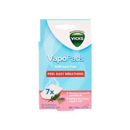 Vicks Vapo Pads Cough & Cold-Rosemary & Lavender - Grandiose.ae