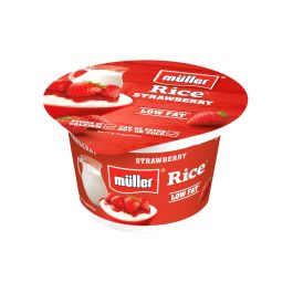 Muller Rice Strawberry Low Fat Pudding Desserts - Grandiose.ae