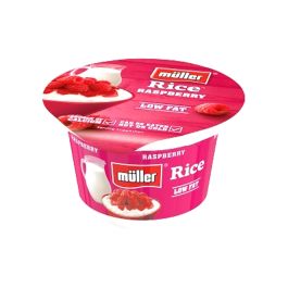 Muller Rice Raspberry Low Fat Pudding Desserts - Grandiose.ae