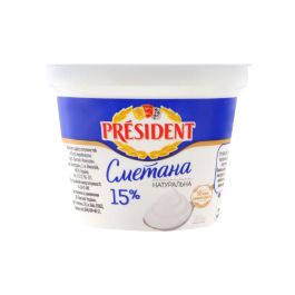 President Sour Cream 15% - Grandiose.ae