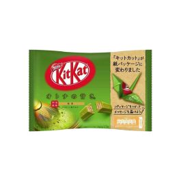 Nestle Kit Kat Mini Matcha Green Tea Chocolate Wafers - Grandiose.ae