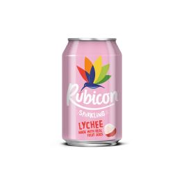 Rubicon Sparkling Lychee Juice 330ml - Grandiose.ae