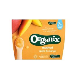 Organic Mashed Apple & Mango Fruit Puree - Grandiose.ae