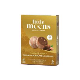 Little Moons Belgian Choco&Hazelnut Ice Cream - Grandiose.ae