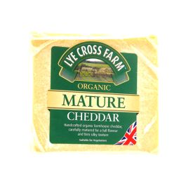 Lye Cross Farm Organic Mature Cheddar Cheese - Grandiose.ae